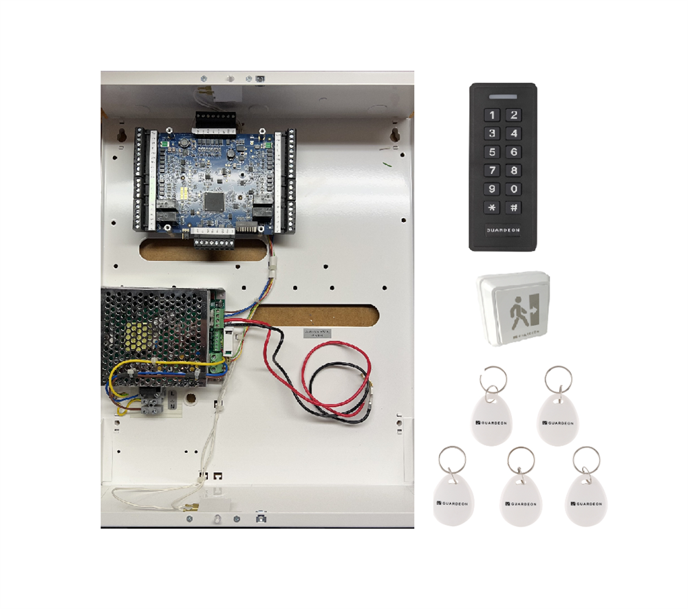 Smart cloud adgangskontrol kit til 1 dør fra Guardeon