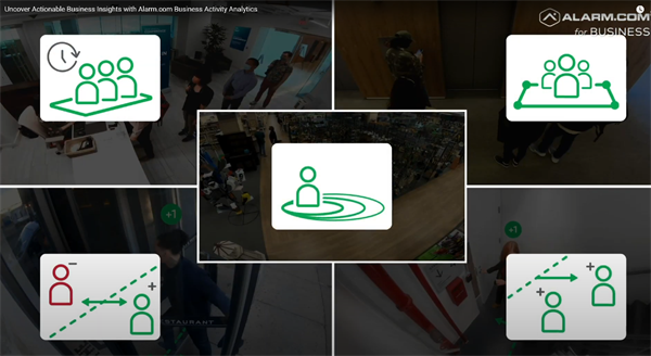 Mini Dome kamera full HD til DSC, IQ smart alarm