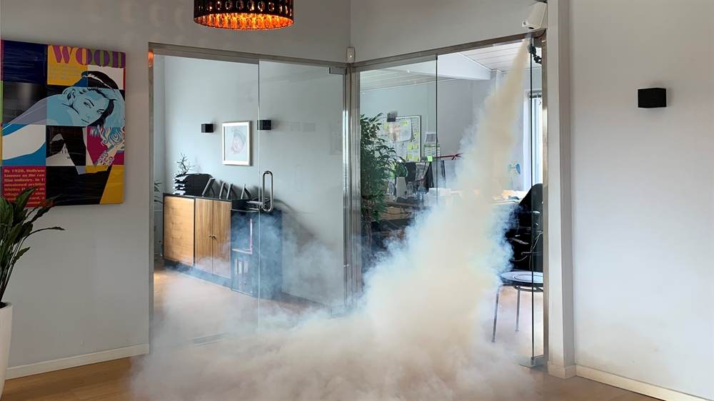 MiniMist i kontor forhal